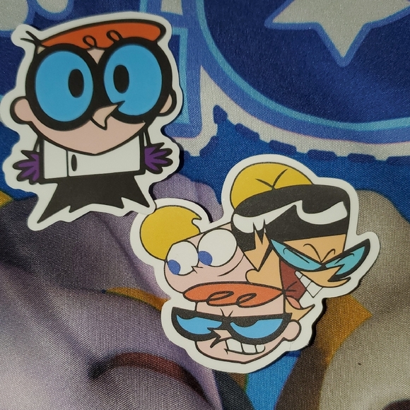 dexter's laboratory | Design | 10 Set Of 2 Dexters Laboratory Stickers ...